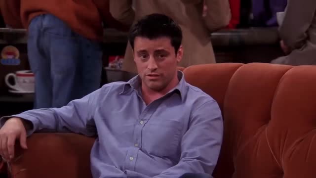 Ross Wears Rachel's New Shirt | Friends - Kookloo Ross Wears Rachel's New Shirt | Friends - Kookloo